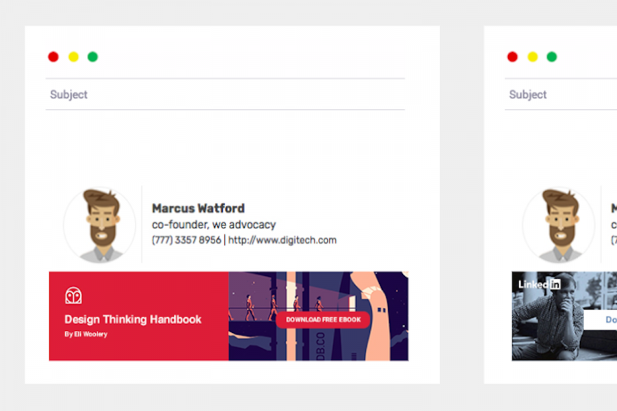 Reinforce your visual identity with a banner in your email signature | Blog